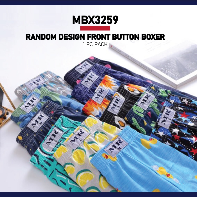 North Harbour x MR Boxer Random Design Boxer / Boxers Lelaki / HYDT ...