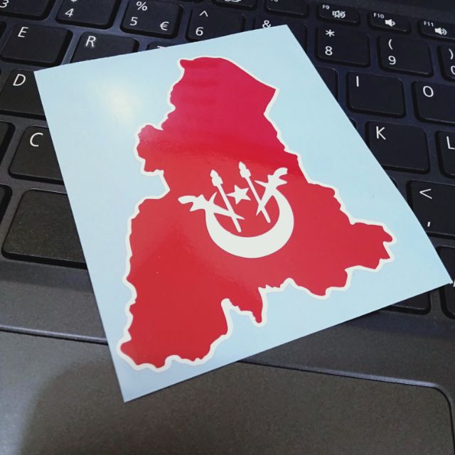 STIKER KERETA. STIKER MOTOR. STIKER NEGERI. STIKER PETA KELANTAN ...