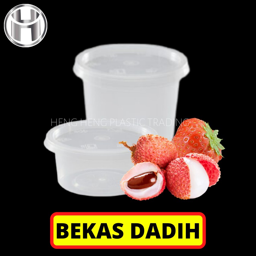 HIGH QUALITY FC190 FC90 ROUND CONTAINER 50PCS 8oz 4oz KERAS Bekas Dadih ...