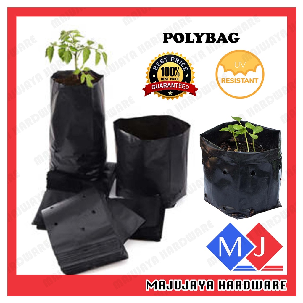 1PC Quality UV Protection Poly Bag Tebal Polybag Nursery Plantation ...
