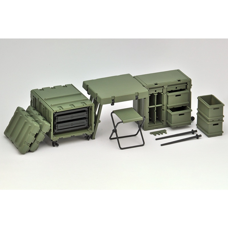 TomyTec 1/12 Military Series Little Armory LD033 Field Desk A | Shopee ...