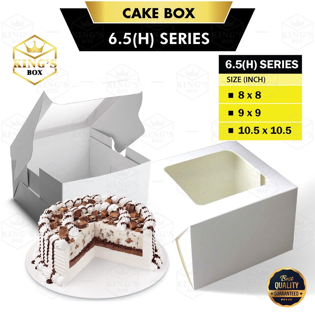 Window Cake Box Folding Box with Window | Shopee Malaysia