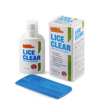LICE CLEAR LIQUID GEL SHAMPOO 70ML + LICE COMB (EXP:07/2027) | Shopee ...