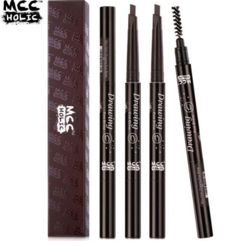 🔥💯% ORIGINAL MCC HOLIC DRAWING EYE BROW (READY STOCK & EXTRA FREE GIFT ...