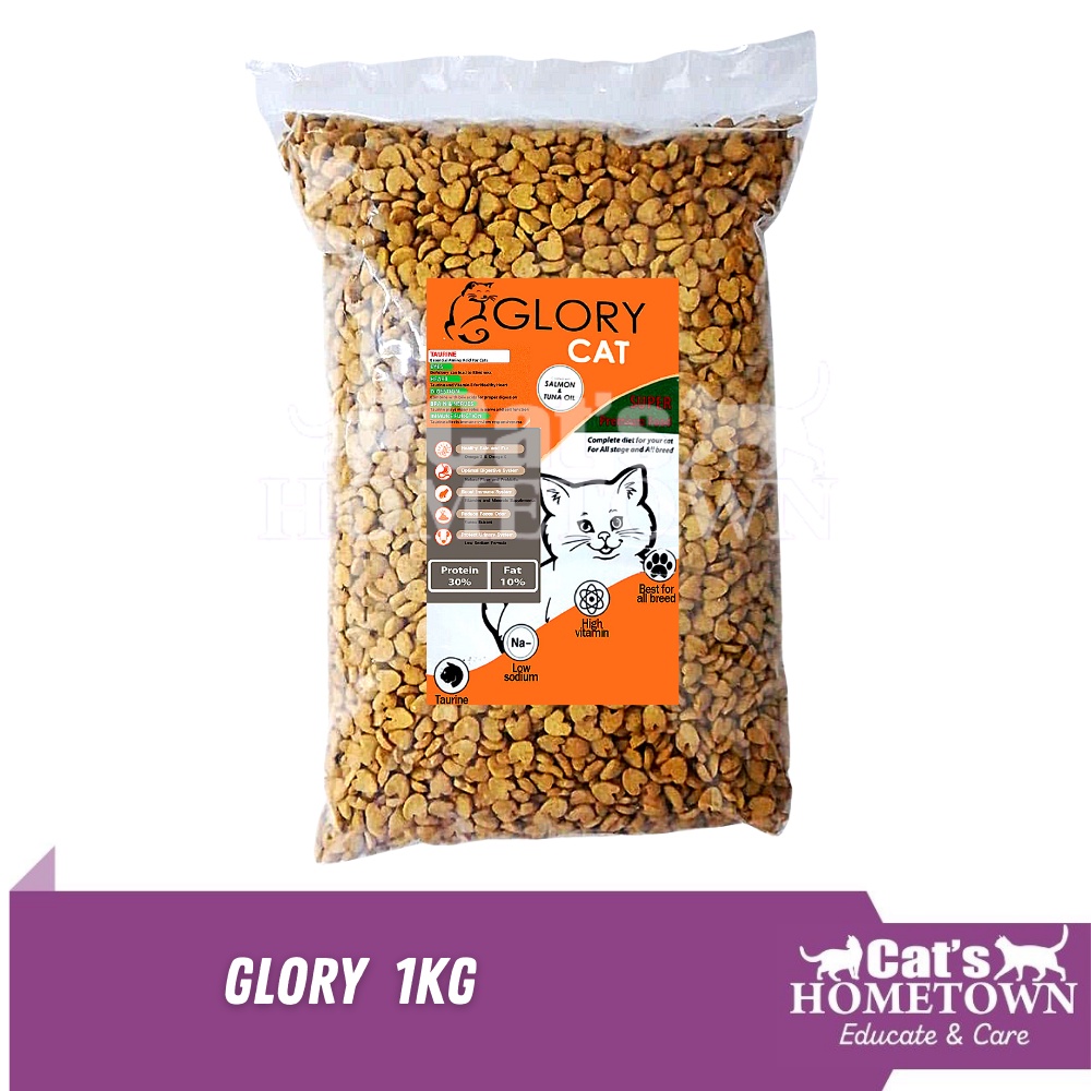 GLORY CAT FOOD | MAKANAN KUCING GLORY 1kg | Shopee Malaysia