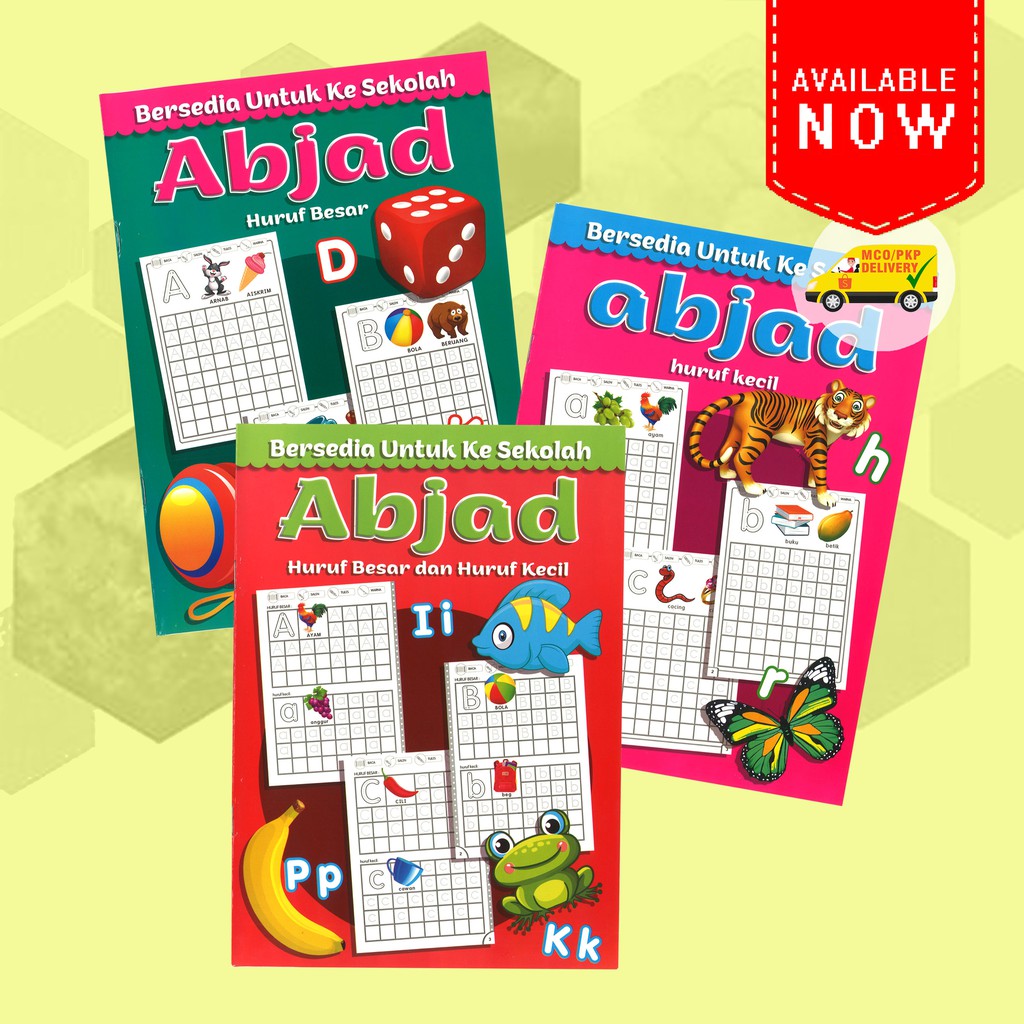 (EZE) ABC abc 123 BUKU MENULIS HURUF BESAR / HURUF KECIL / HURUF BESAR ...