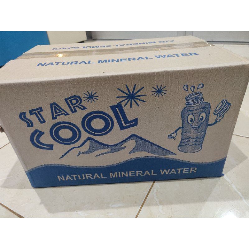 Air Mineral 500ml x 24 Bottles Star Cool Mineral Water [Only 1 Carton in 1 Shipment Order ...