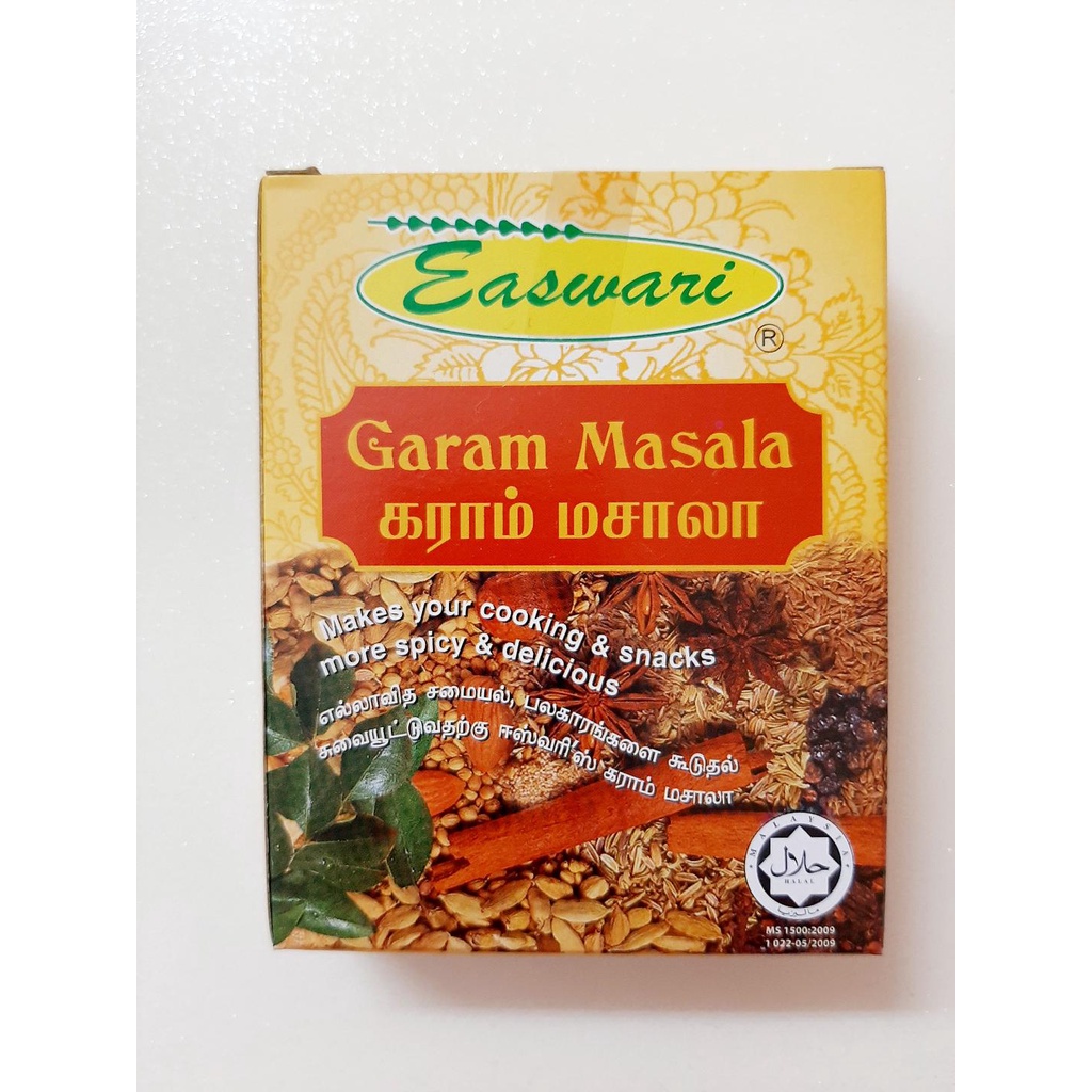 Easwari Garam Masala Rempah SpiceHalal Certified 50g | Shopee Malaysia