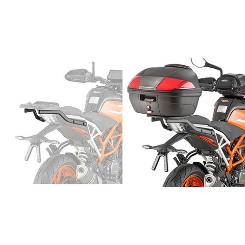 KAPPA KZ7707 KTM DUKE TOP BOX BRACKET DUKE 200 250 390 V2 REAR RACK ...