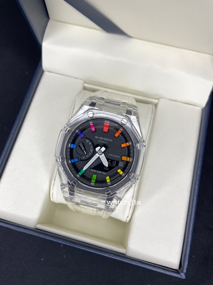 Ga2100 ori custom set Transparent complete set ga-2100 BNB blackout ...