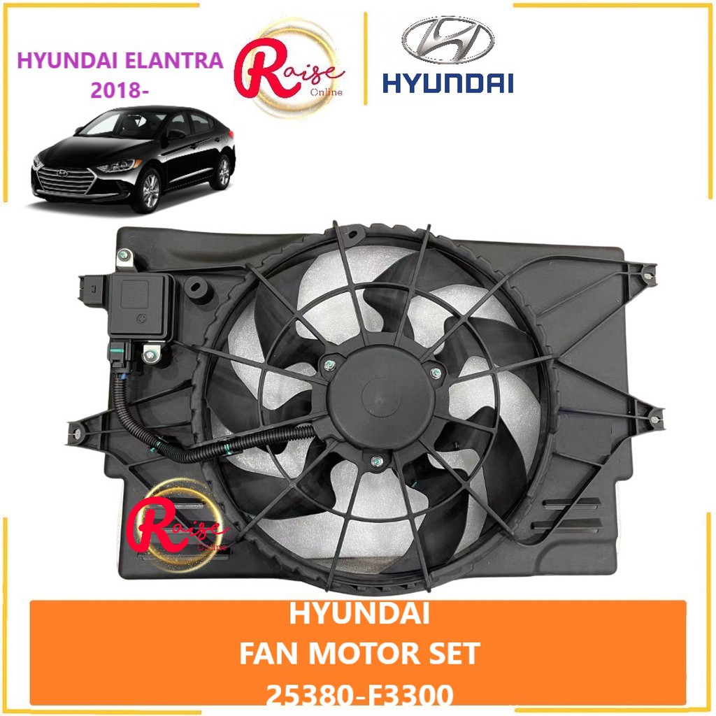 HYUNDAI RADIATOR FAN MOTOR SET ( FAN BLADE / FAN MOTOR / FAN SHROUD ...