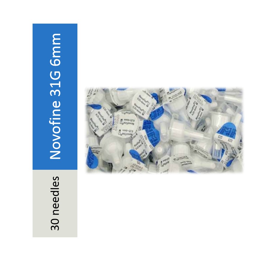 NOVOFINE Insulin Pen Needles 6MM 31G 30S/100PCS | Shopee Malaysia