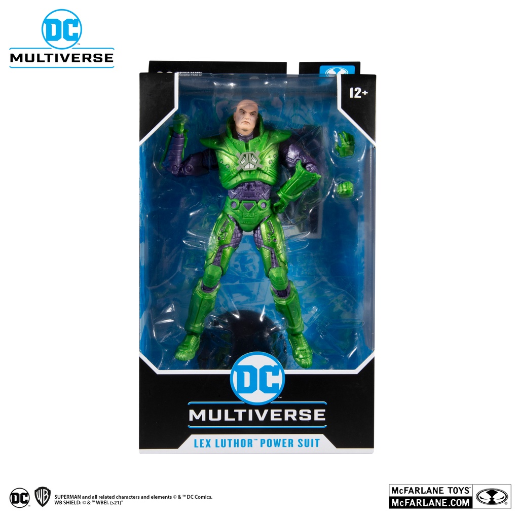DC Multiverse Lex Luthor Power Suit (Green) | Shopee Malaysia