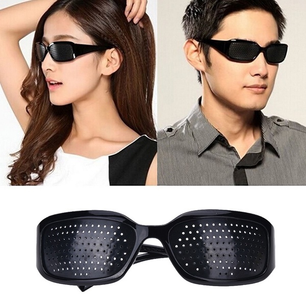 Vision Care Pin Hole Eyeglasses Eye Training Glass Pinhole Glasses ...