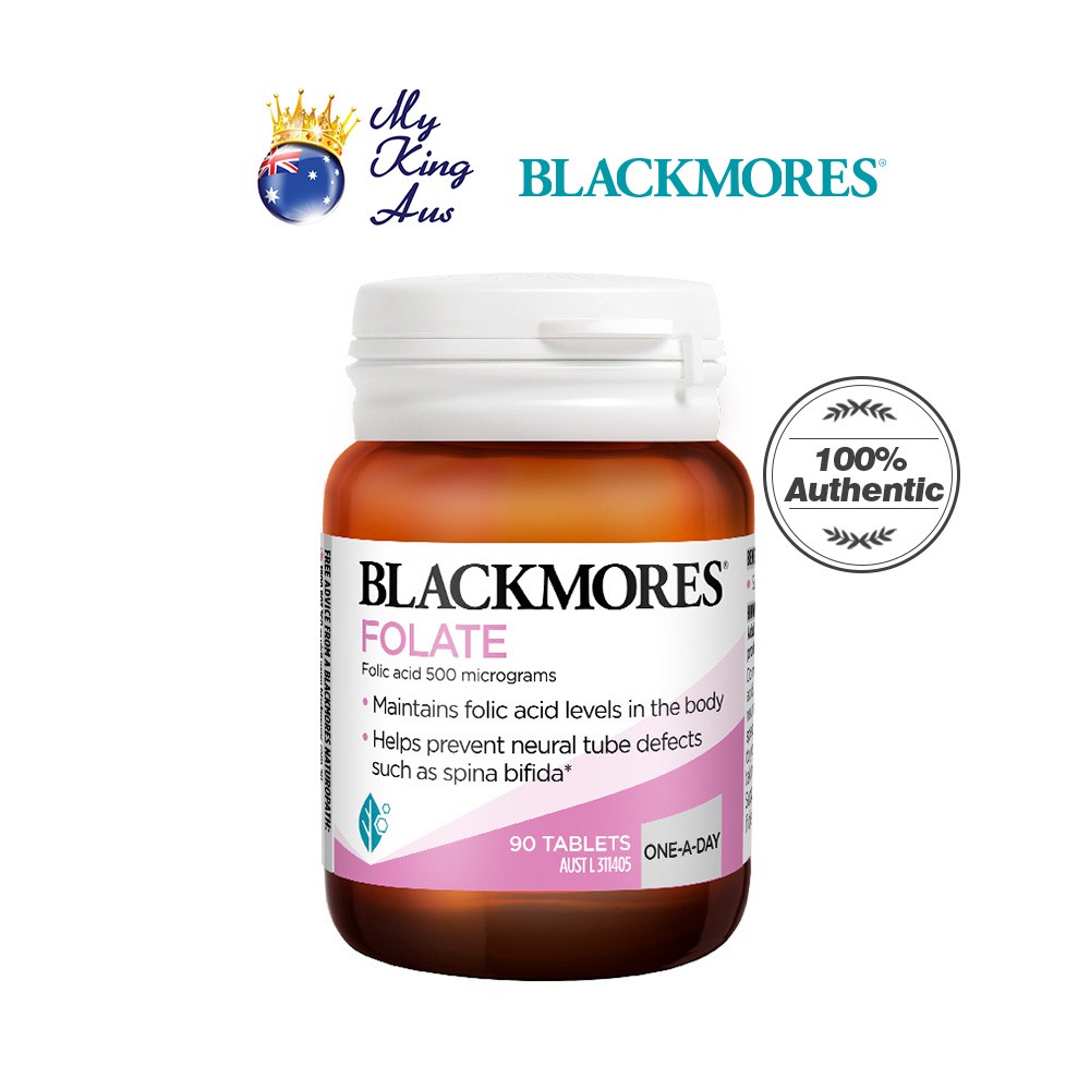 Blackmores Folate 90 Tablets Prevent Neural Tube Defects For Pregnant ...