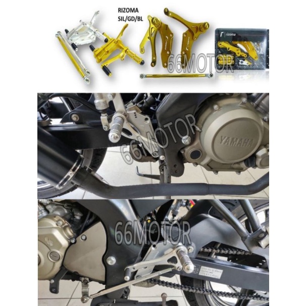 FZ150 RACING FOOTREST (RZ) | Shopee Malaysia