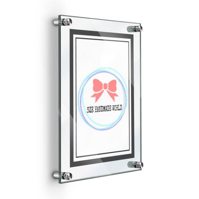Acrylic poster frame set ( A3 / A4 size ) | Shopee Malaysia