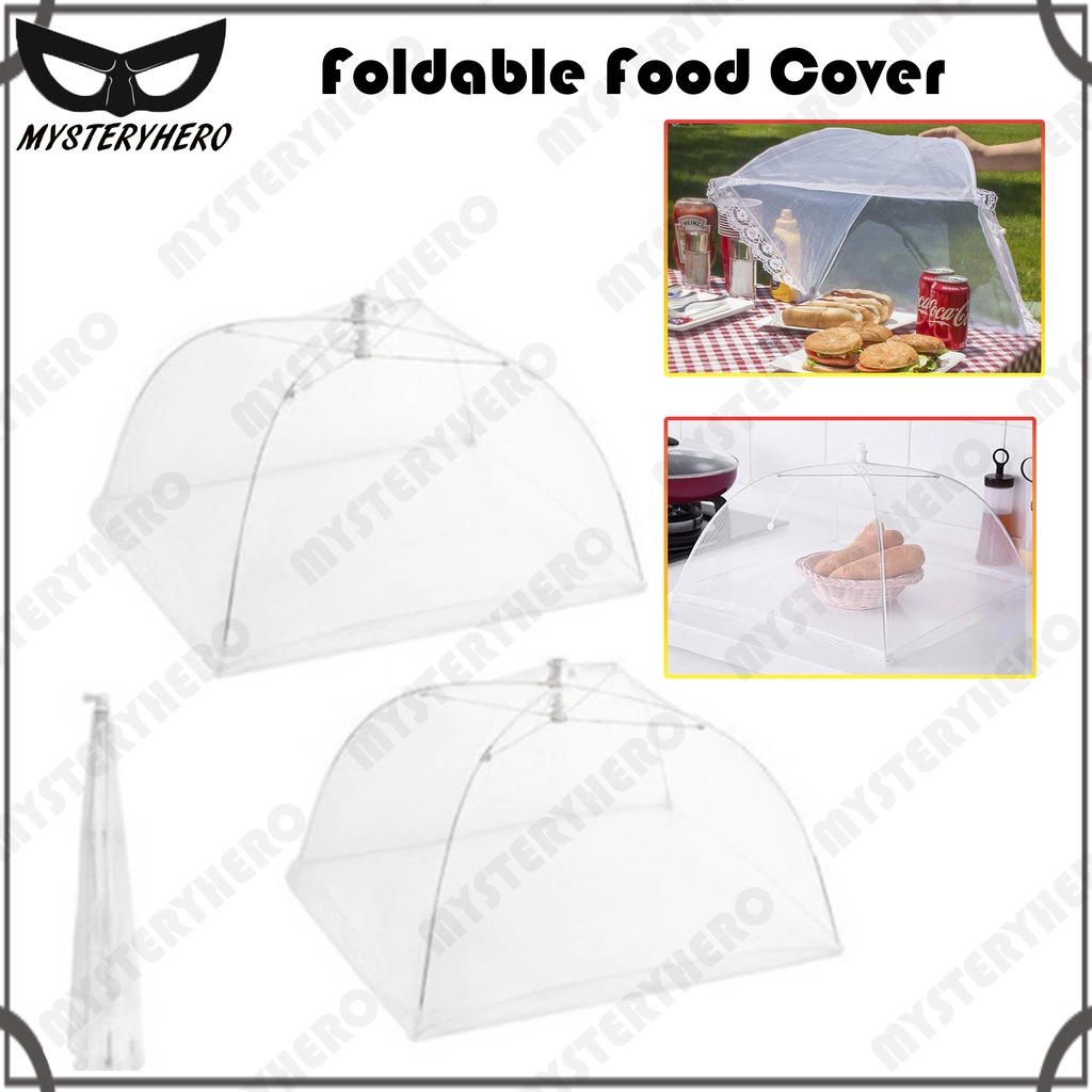 MysteryHero Food Cover Umbrella Laces Foldable Tudung Saji Dust-Proof ...