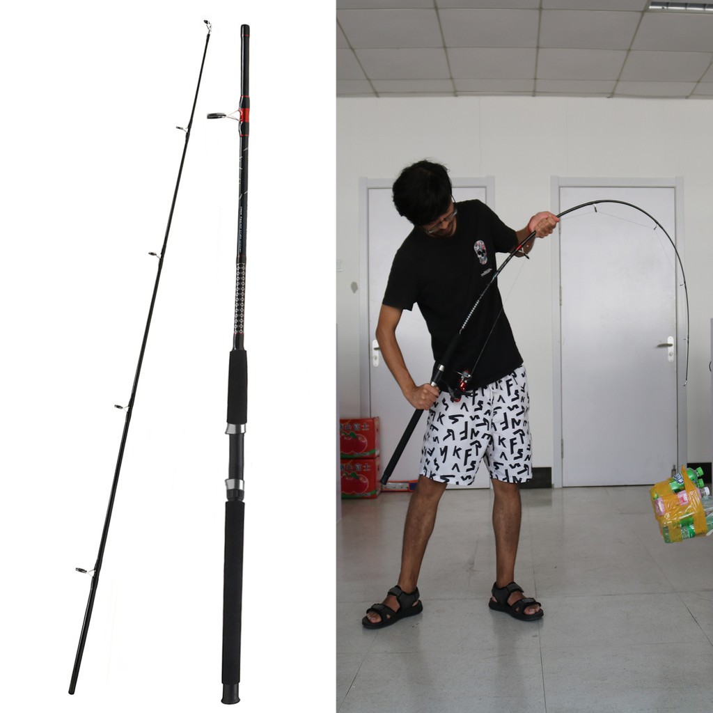 2.1M 30lbs Spinning Rod Medium Heavy Rod Surf Casting Rod Fishing ...