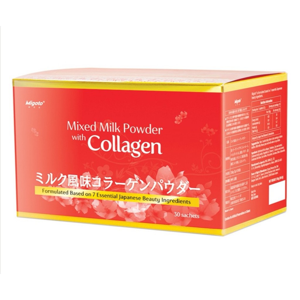 Migoto Mixed Milk Powder with Collagen 30's (exp.12/2025) | Shopee Malaysia