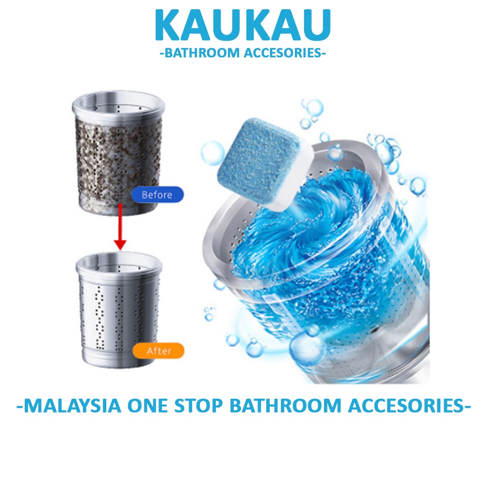 KAUKAU Laundry Washing Machine Cleaner Descale Inner Steel Rack ...