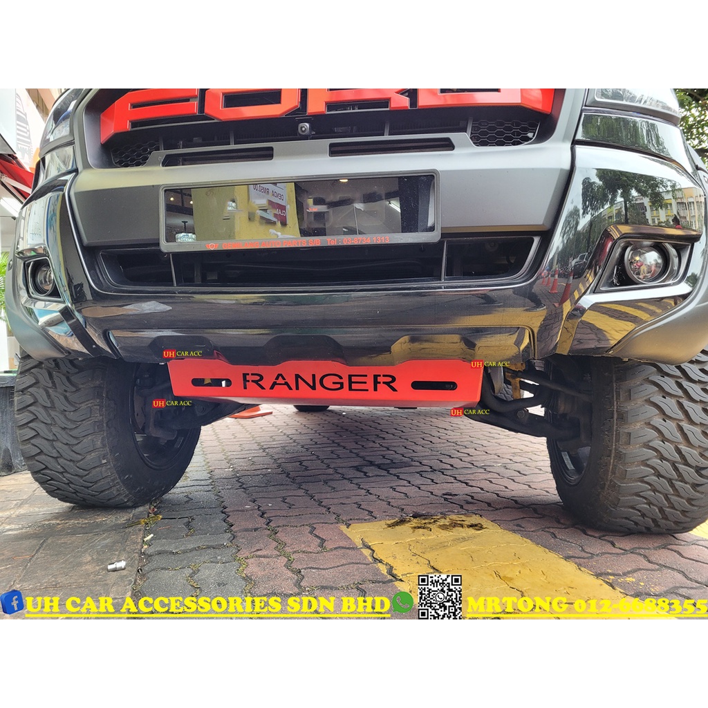 Ford Ranger T6 T7 T8 2012-2021 Stone Guard Skid Plate Engine Protector ...