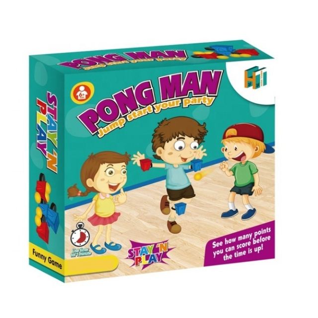 Board Games Pong Man | Shopee Malaysia