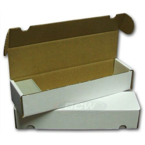 800 Count Cardboard Card TCG Storage Box - Holds 700 Standard / 1140 ...