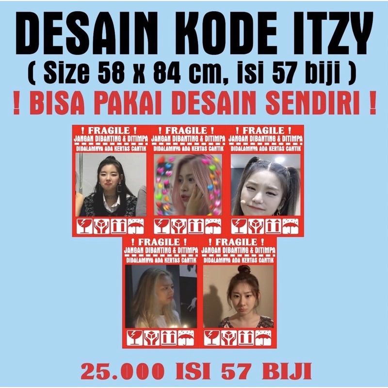 Print Sticker fragile Contents 57pcs Package kpop nct dream wayv ...