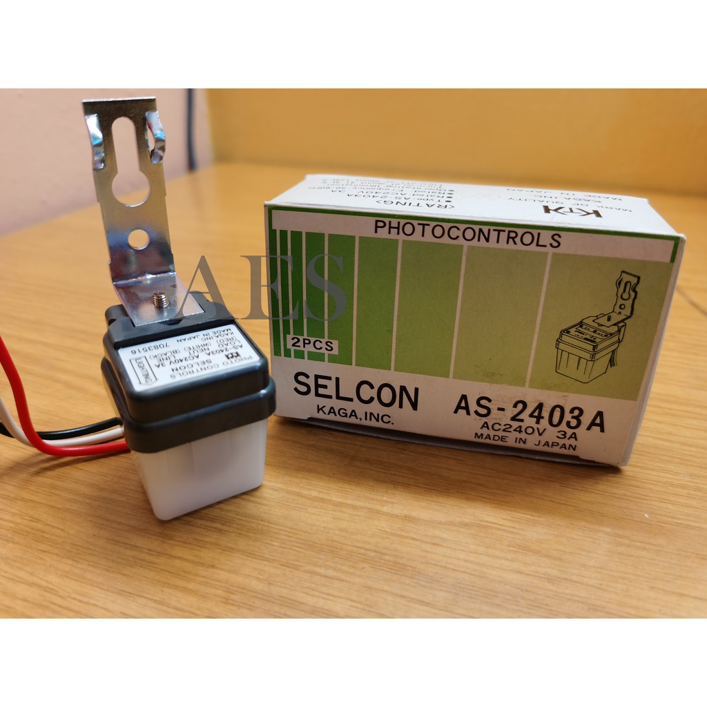 SELCON 3A Photocell Switch AS-2403A Day and Night Lighting Auto Sensor ...