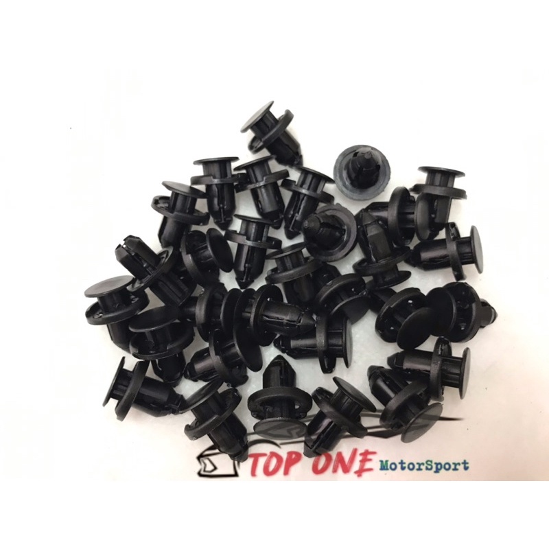 OEM Parts Car Bumper Clip/Button Clip 8mm x 7mm Toyota,Honda,Mitsubishi ...