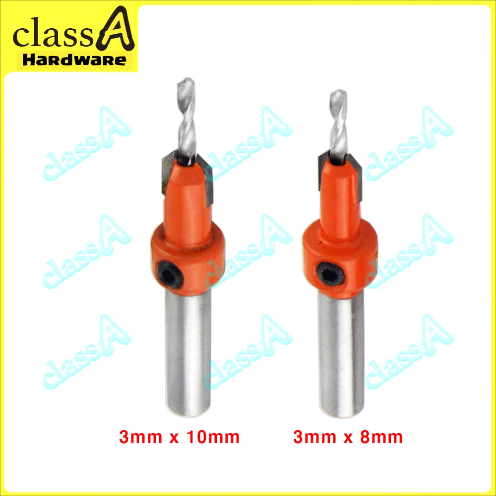 ClassAHW Countersink Screw Head Sink Sunk HSS Drill Bit Pilot Falt Head ...