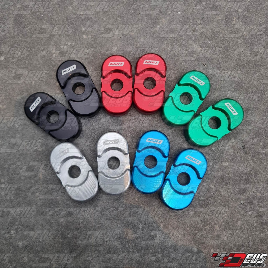 Original Ninja RR by NGRT Arm Cover / Swing Arm Stopper Chain Set Plate ...