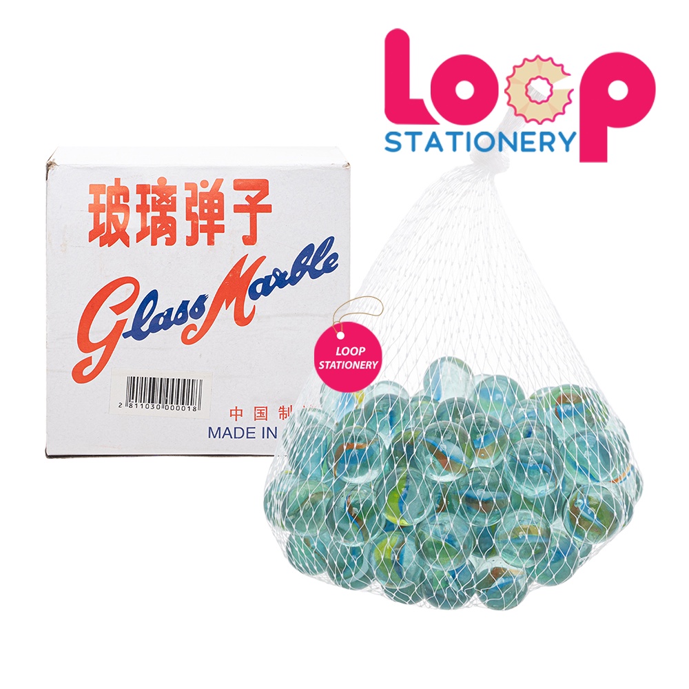 Glass Marble Guli Kaca 15mm PinBall Guli Congkak 100pcs One Box ...