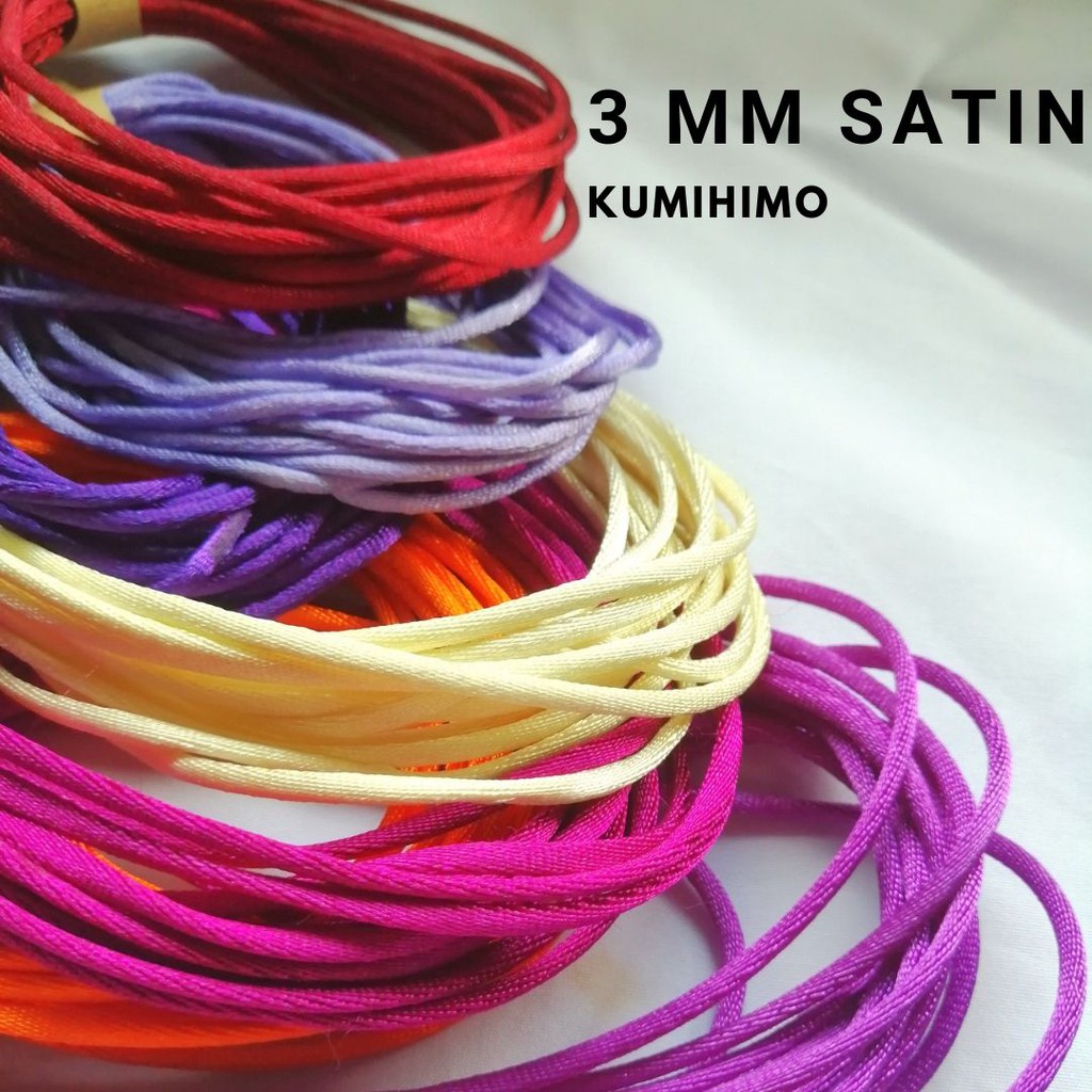 Kumihimo Rope 3 mm | Shopee Malaysia