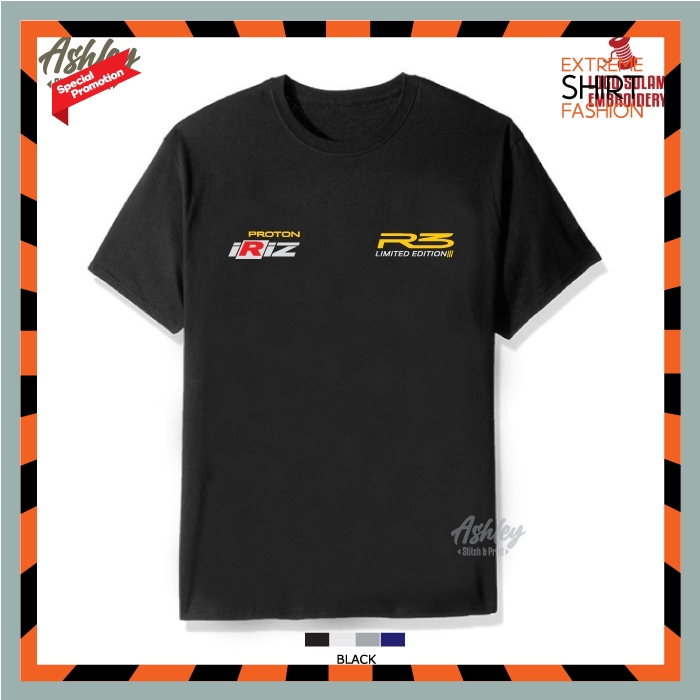 T Shirt Sulam Proton IRIZ R3 Race Rally Research Limited Edition ...