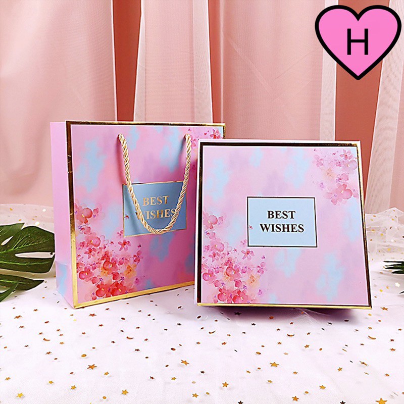 🎁GIFT • BOX🎁 B-3 (SET = Box + Paper Bag) Birthday Doorgift Party Gift ...