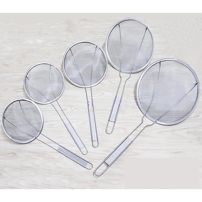 Stainless Steel Fine Mesh Sieve Oil Strainer Skimmer / Oil Strainer ...