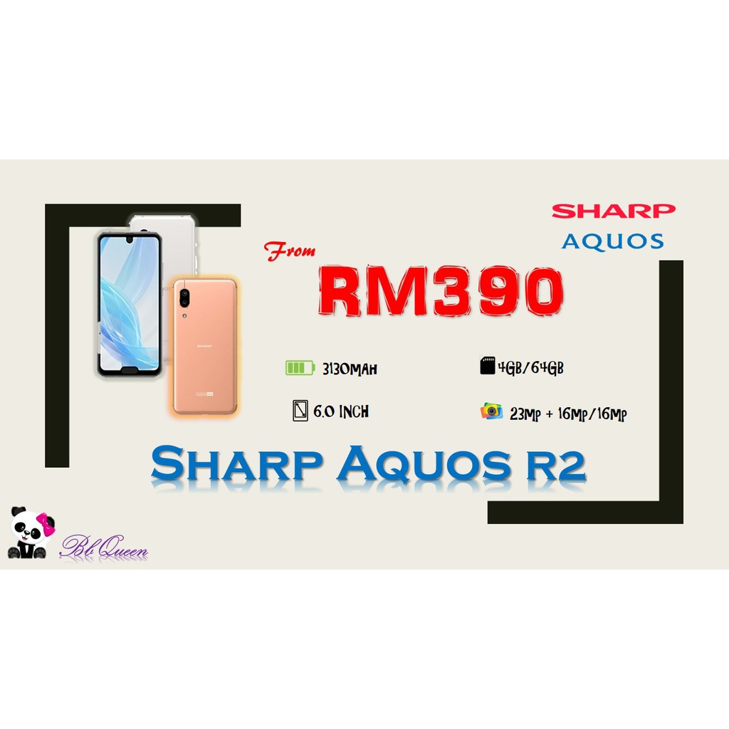 SHARP AQUOS R2 SHV42 4GB RAM 64GB ROM (USED - ORIGINAL) | Shopee Malaysia
