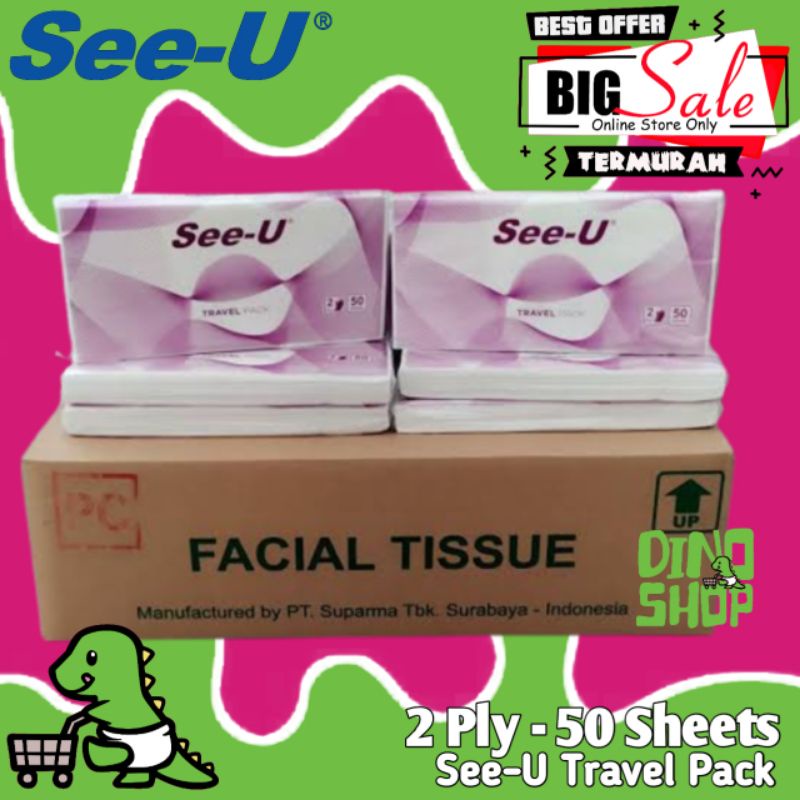 Tissue S Travel Pack 50 Sheets 2 Ply (5 Packs) | Shopee Malaysia