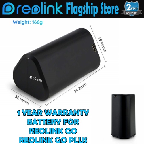 Replacement Spare Battery/ Security Mount Stand For Reolink Go/Go Plus ...