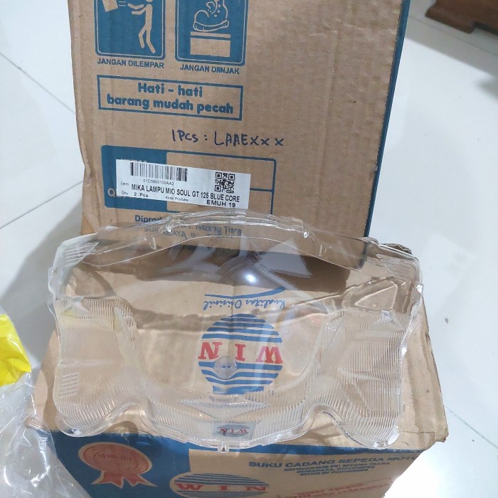 Original Mio Soul GT 125 Blue Core Headlight Glass Mica, Win Brand ...