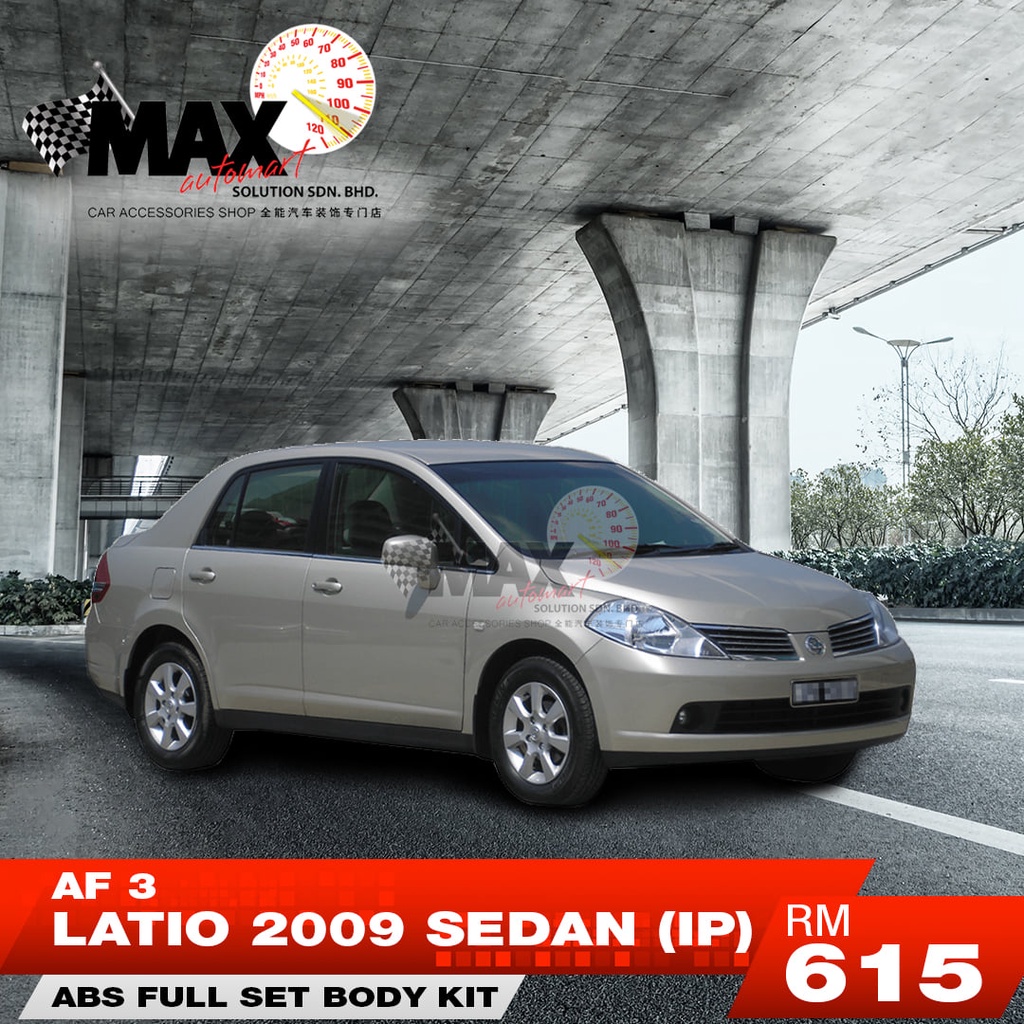 nissan latio 2009 sedan IP bodykit | Shopee Malaysia