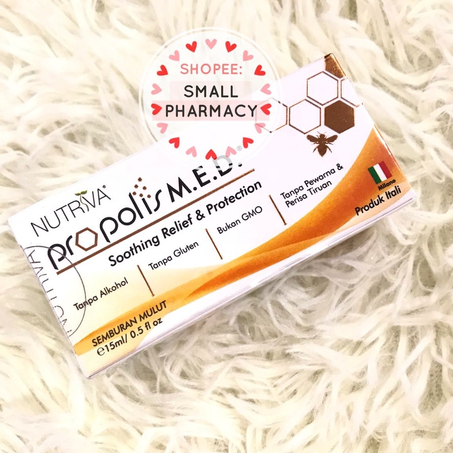 Nutriva Propolis M.E.D Oral Spray [INVISIBLE MASK] (Italy Product ...