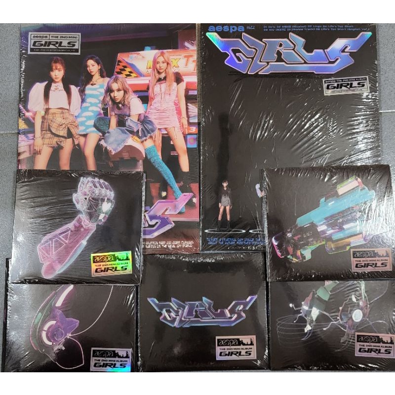 Aespa Girls Album Sealed And Unsealed Real World Kwangya Digipack