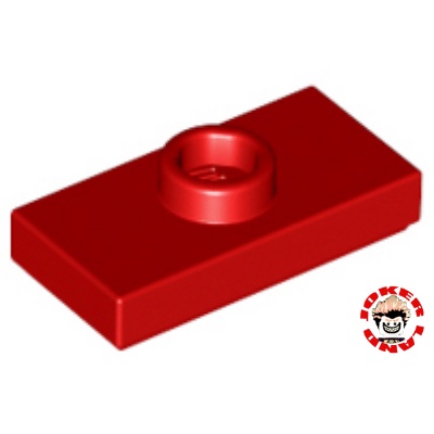 LEGO PART 15573 - PLATE, MODIFIED 1 X 2 w 1 STUD w GROOVE AND BITTOM ...