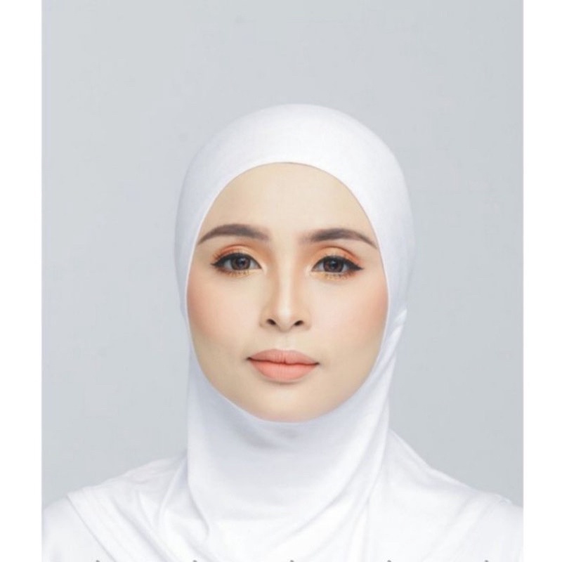 Inner Ninja Dagu Premium Cotton Jersey Inner Neck Muslimah Anti Tembam ...