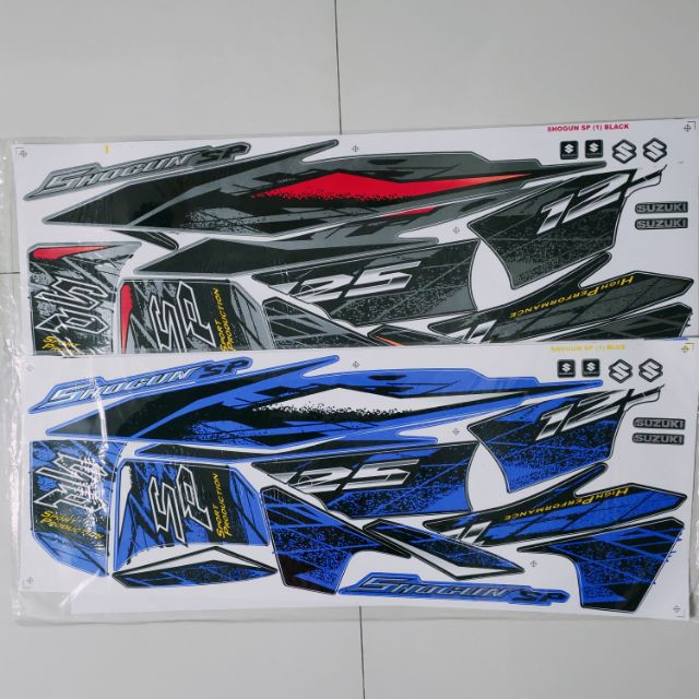 BODY STICKER SHOGUN SP ( 1 ) | Shopee Malaysia