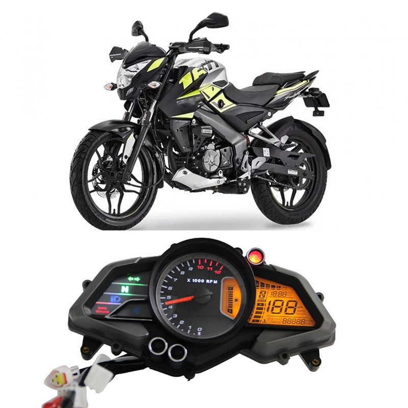 For Bajaj 200NS PULSAR200 NS Digital Speedometer Meter Gauge assembly ...