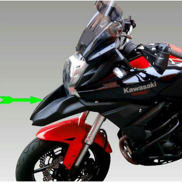 KAWASAKI Versys 650 Front Fender Lip KAWASAKI VERSYS FRONT BEAK PARUH ...